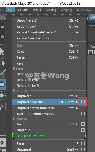 [Maya]Duplicate Special